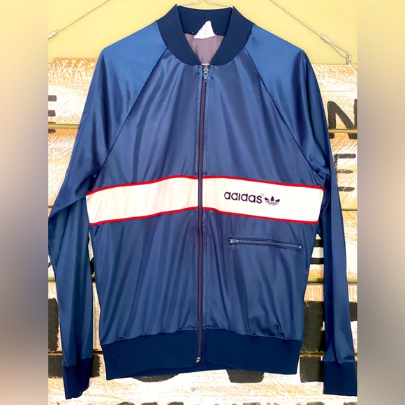 adidas | Jackets & Coats | 7s80s Vintage Adidas Track Jacket | Poshmark